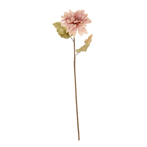 Faux 'Dahlia Alauna - Powder' Flower Stem by Bungalow of Denmark ...