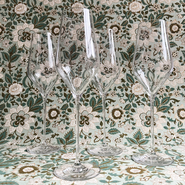Finesse 'Clear' Glass 'Champagne Glasses' set of four by SP Collection ...
