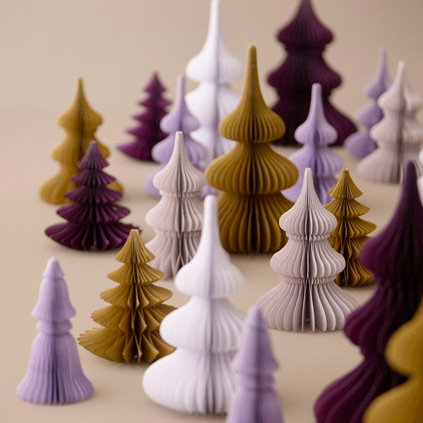 Honeycomb 'Tree Spruce White' 24cm by Bungalow of Denmark – Curated Living