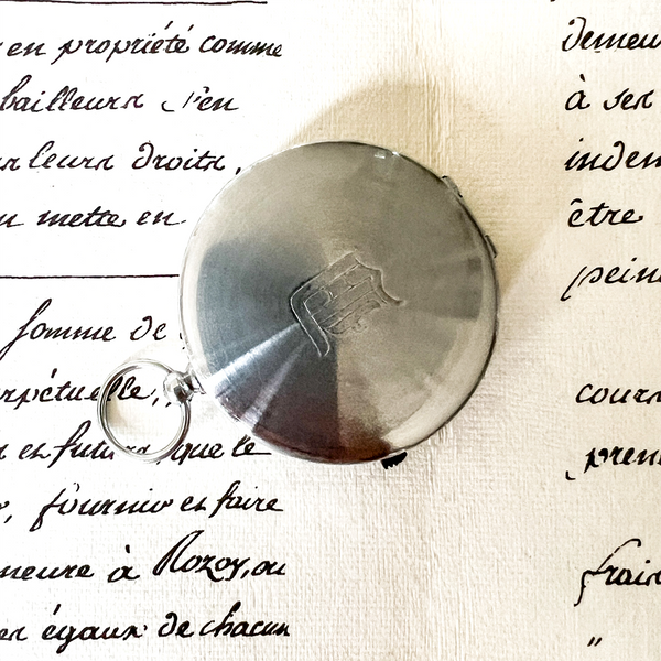 Silver Pocket Compass. – Curated Living