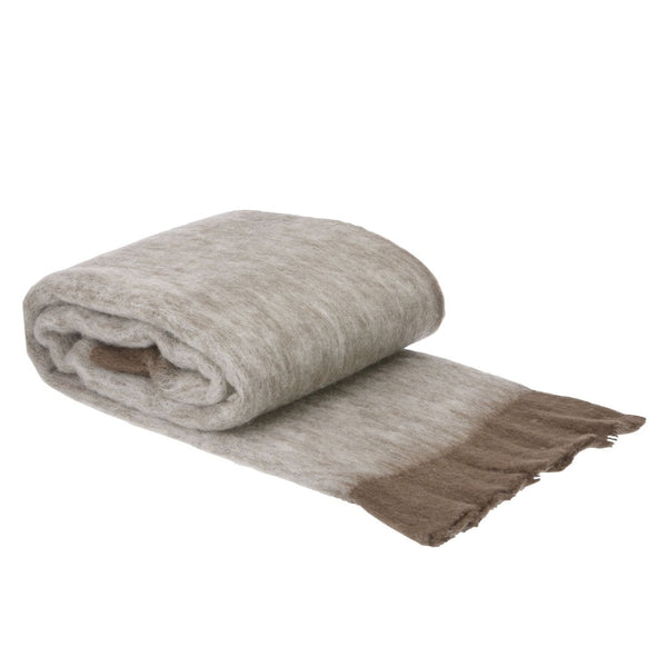 Throw 'Veda Camel' by Bungalow of Denmark – Curated Living