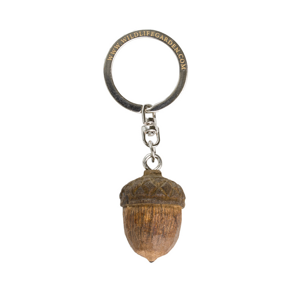Wooden 'Acorn' Keyring by Wildlife Garden of Sweden – Curated Living